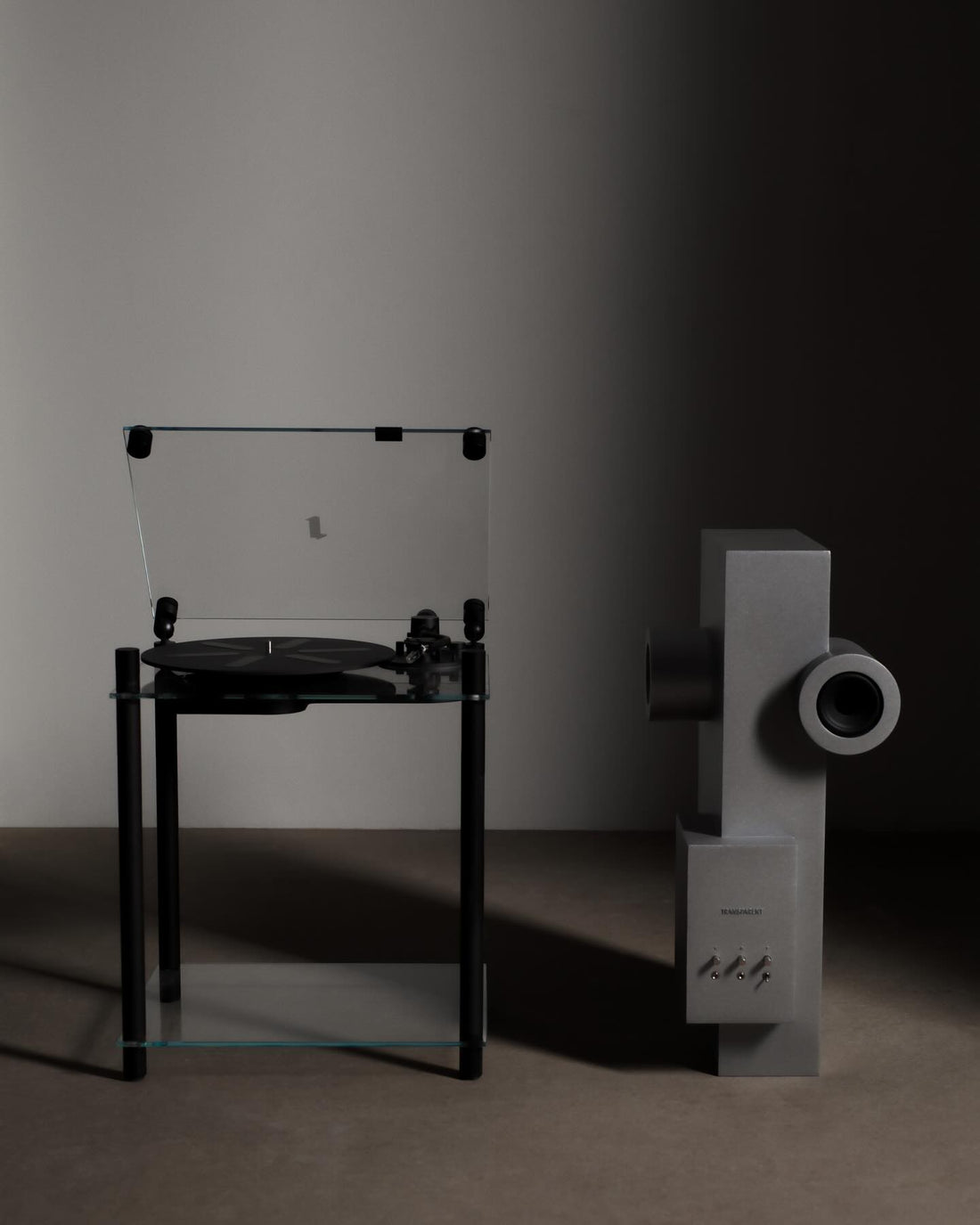 Transparent Turntable Stand – Linora store