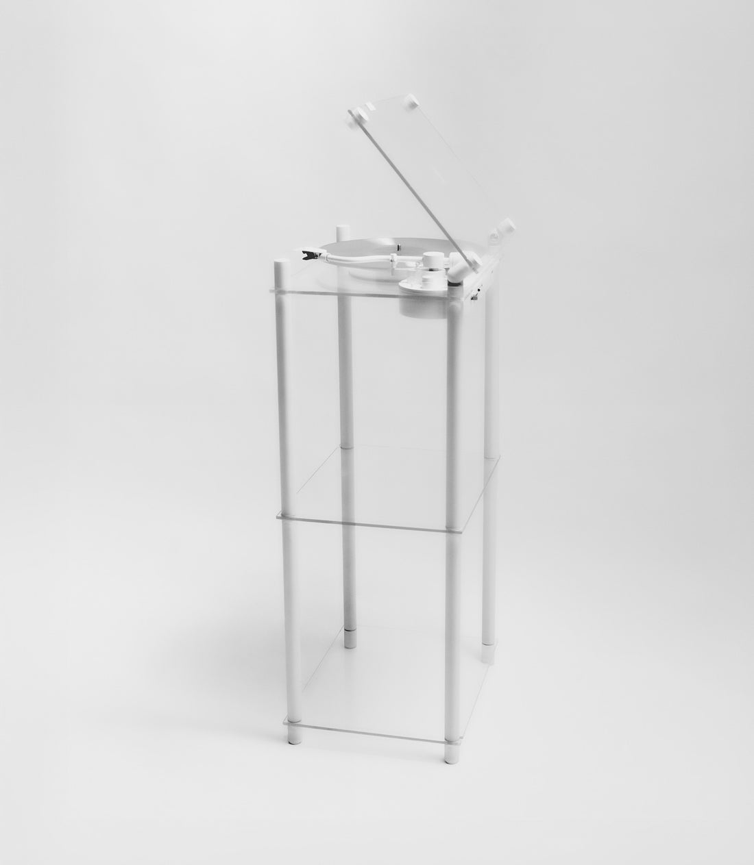 Transparent Turntable Stand – Linora store